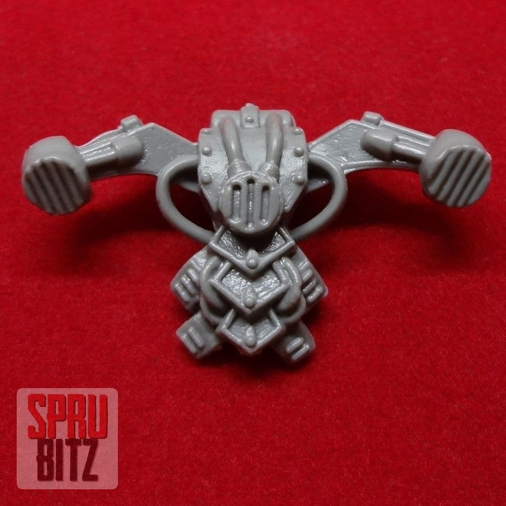 Chaos Space Marines Backpack Back Pack (A) – Spru Bitz
