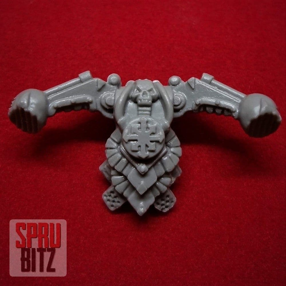 Chaos Space Marines Backpack Back Pack (F) – Spru Bitz
