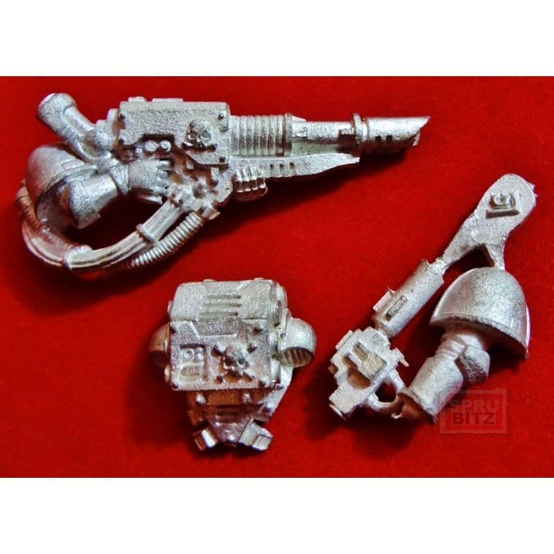 Devastator Squad Lascannon set (metal OOP) Spru Bitz