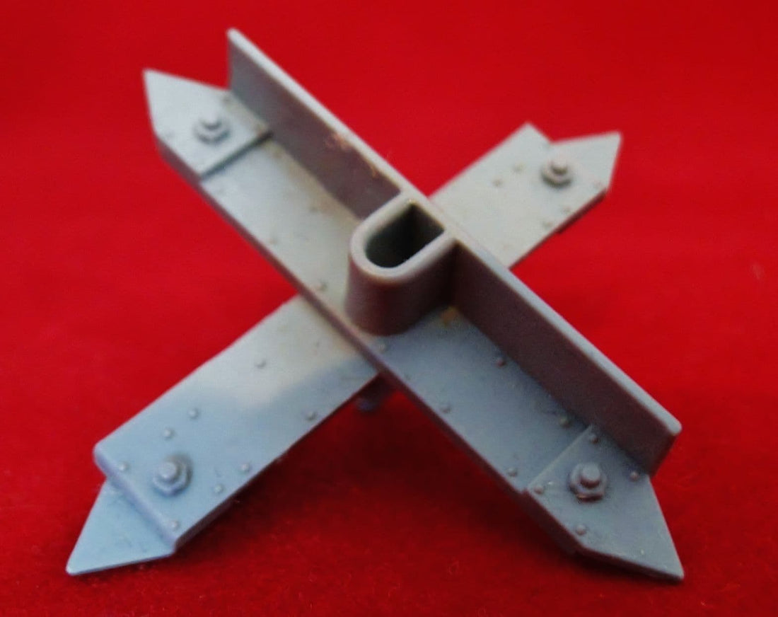 Large Barricade Cross Spikes Warhammer 40,000 3rd edition | Spru Bitz