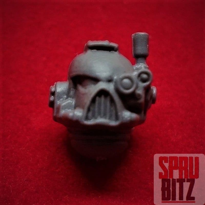 Space Marine Rhino Vehicle Crew Head Helmet – Spru Bitz